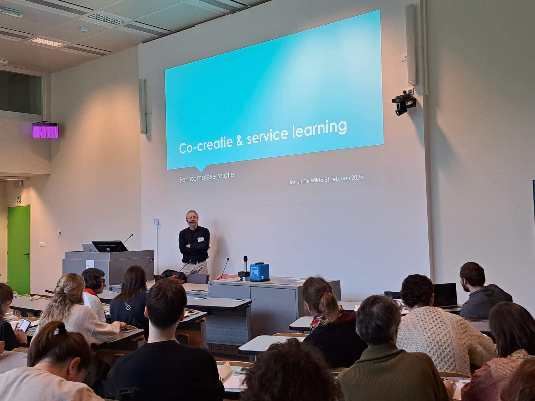 Keynote Johan De Wilde benadrukt kruisverbanden tussen service-learning ...